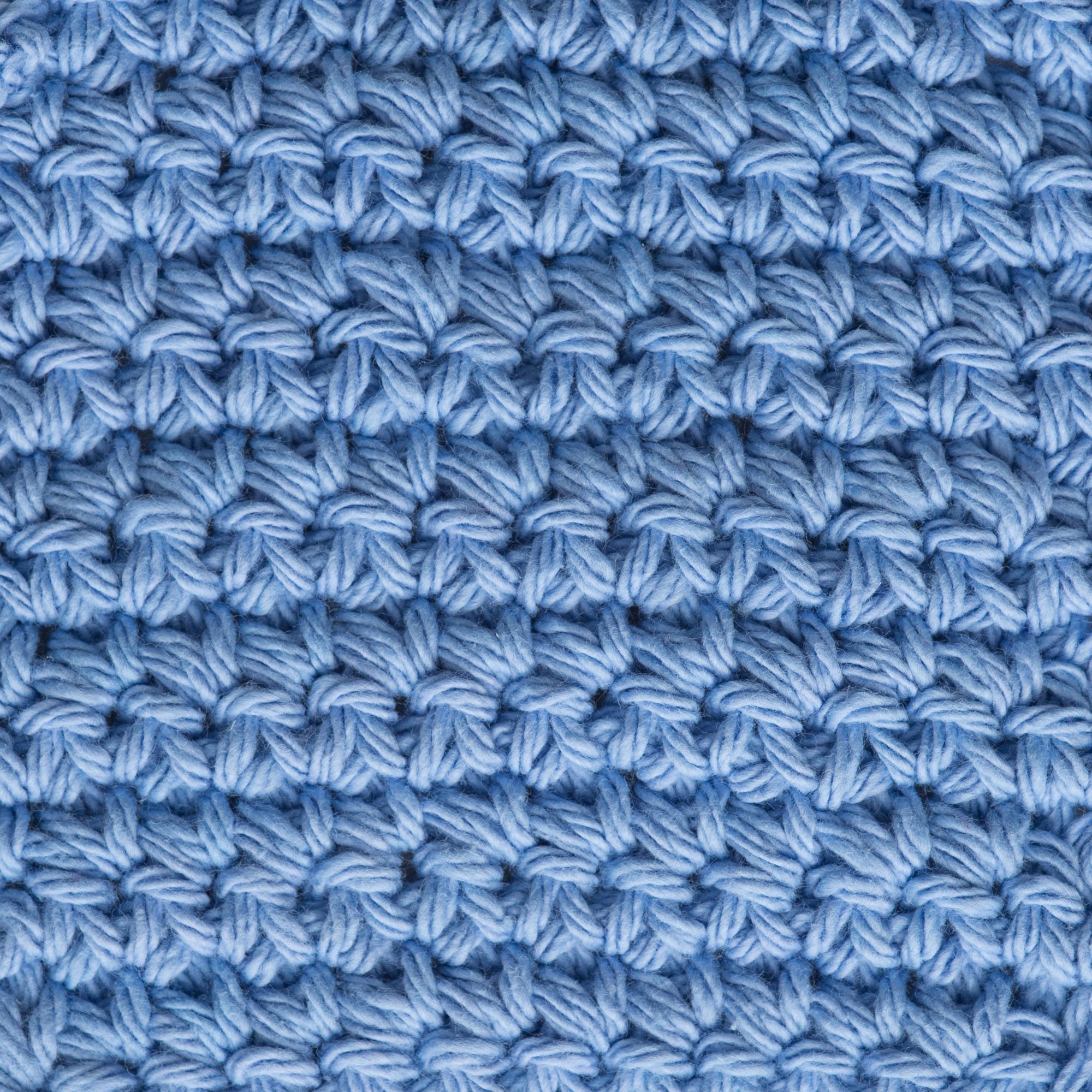 Lily 10201818083 Sugar 'N Cream Super Size Solid Yarn, 4oz, Gauge 4oz Medium, 100% Cotton, Big Ball - Cornflower - Machine Wash & Dry