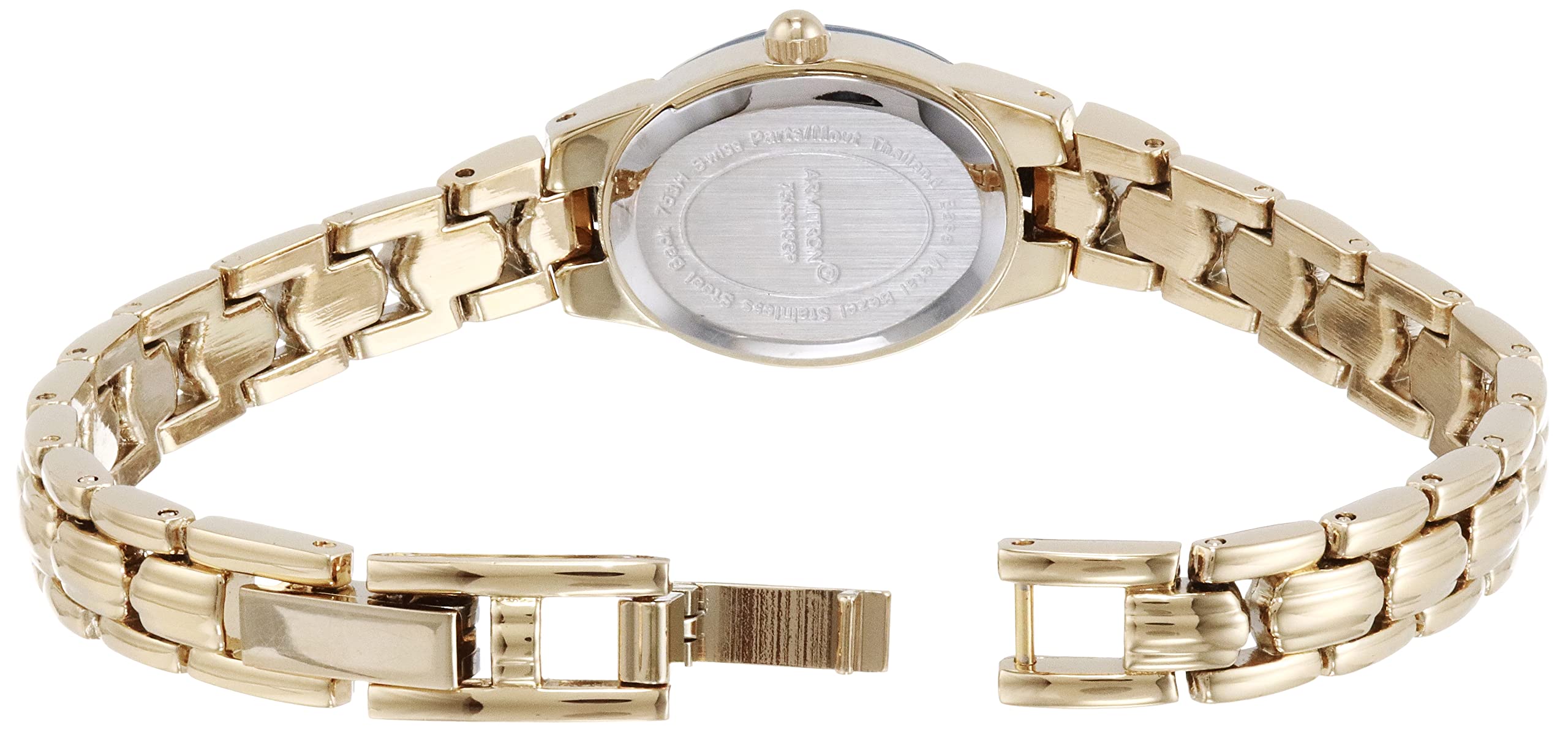 Armitron Women's Bracelet Watch, 75/3313 - Black/Gold-Tone