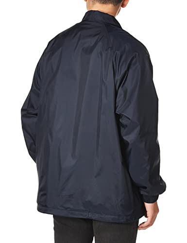 Dickies Men's Snap Front Nylon Jacket, Dark Navy, X-Large