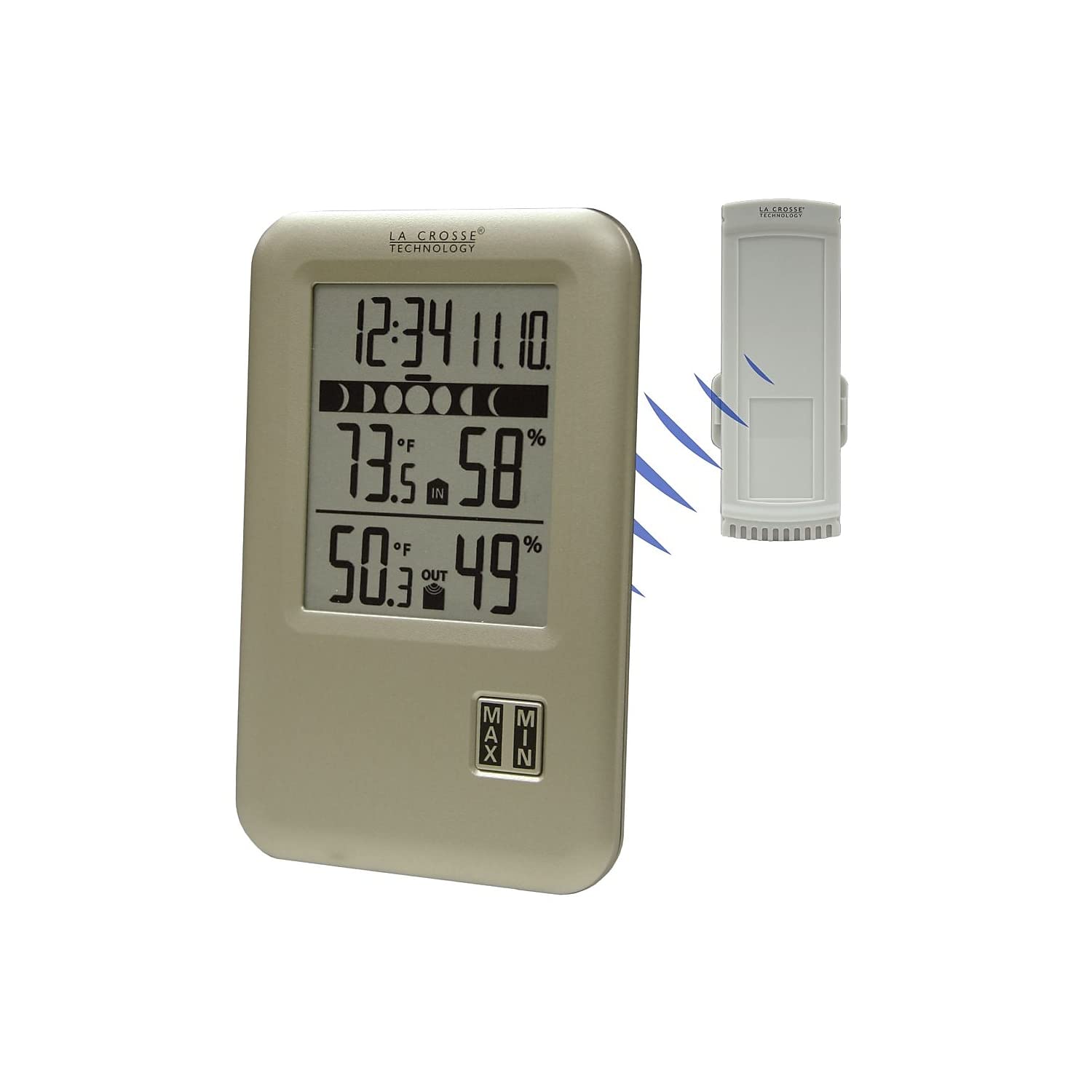 La Crosse Technology WS-9066U-IT Wireless Weather Station with Moon Phase