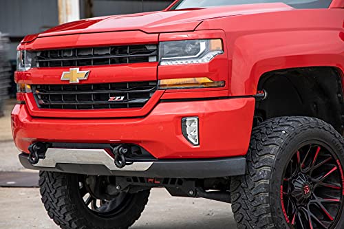 Rough Country Tow Hook Shackle Mounts for 2014-2018 Chevy Silverado 1500 - RS169