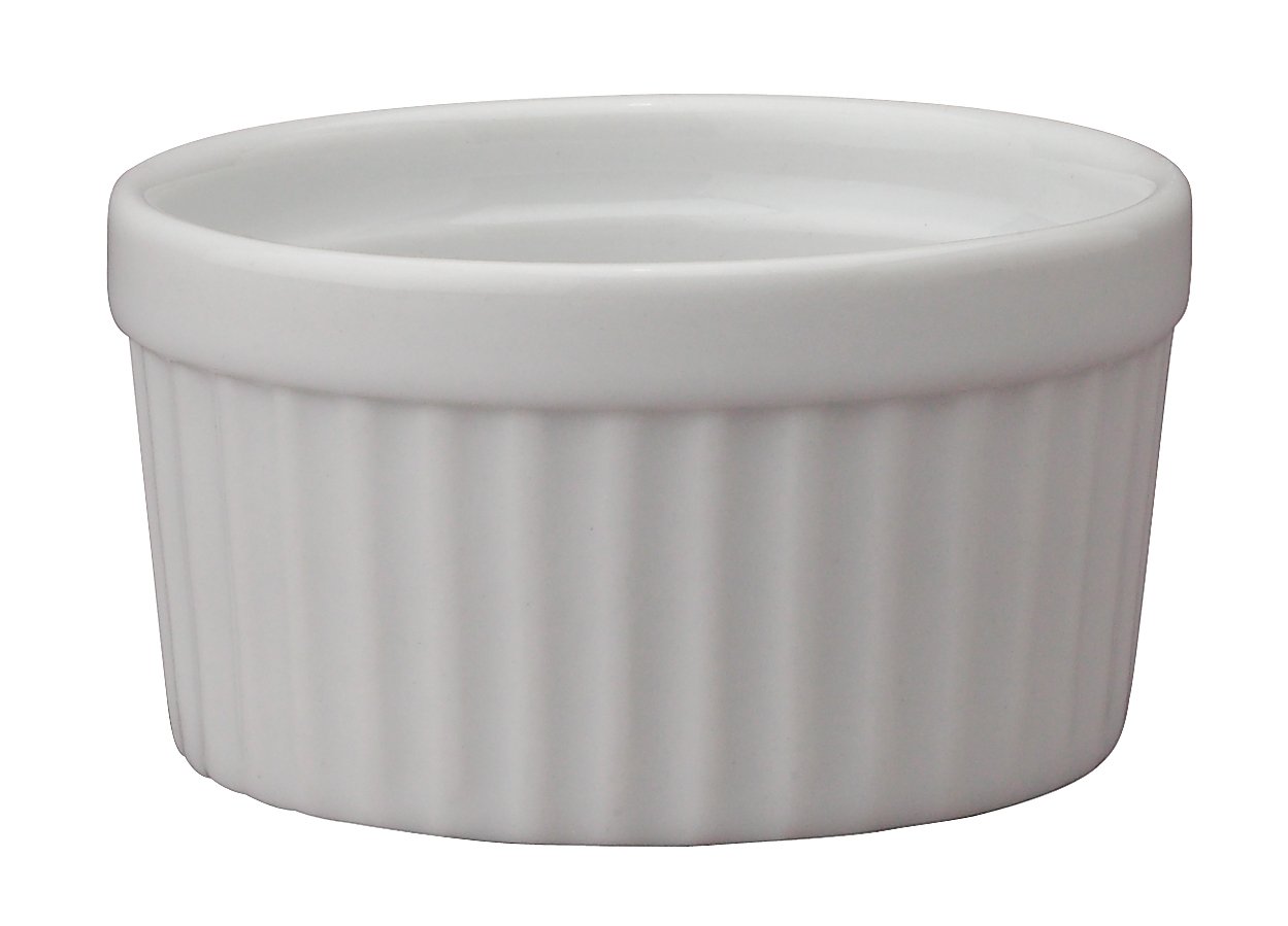 Harold Imports 3 Oz. Porcelain Souffle Ramekin