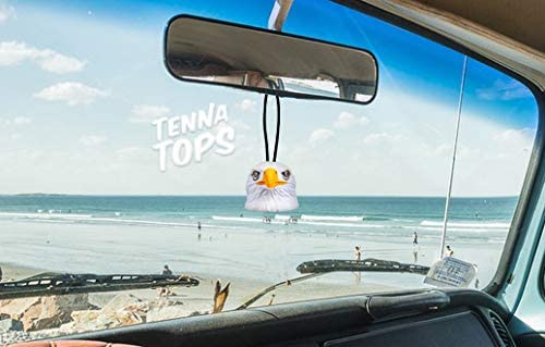 Tenna Tops Patriotic American Bald Eagle Head Car Antenna Topper/Auto Dashboard Accessory