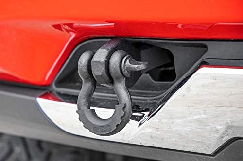 Rough Country Tow Hook Shackle Mounts for 2014-2018 Chevy Silverado 1500 - RS169