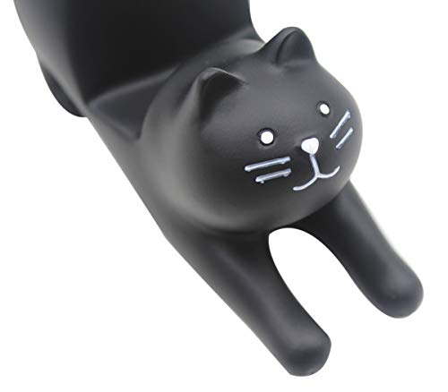 Bolley Joss Desk Cell Phone Holder Stand Cute Stretching Cat Kitty for Office Free You Hands Home Ornament