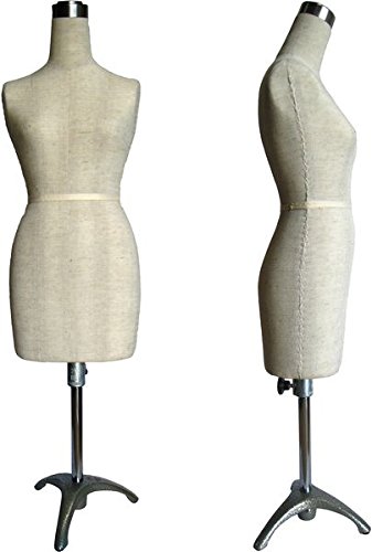 Pinnable Half Scale Professional Female Dress Form (Great for Students!)
