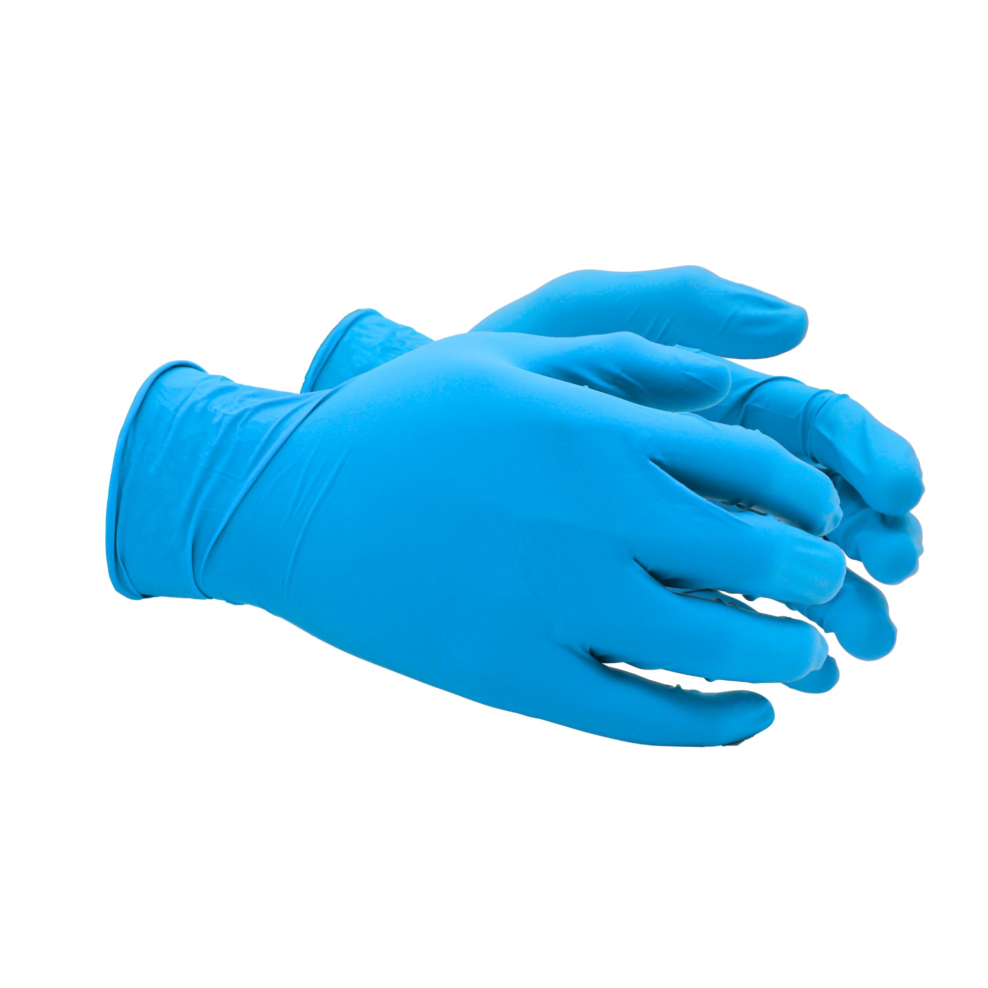 SHOWA 7500PF Biodegradable Powder-Free Nitrile Disposable Safety Glove, Food Safe, 4 Mil Thick, 9.5" Length, X-Small (1 Box)
