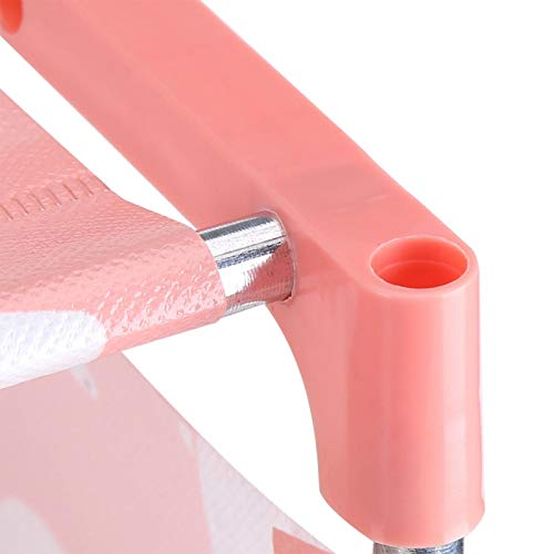 DIY Shoes Storage Shelf Shoe Rack 3 Tiers Non-woven Anti-Dust Storage Organizer Standing Shoe Rack for Shoe(Pink polar bear)