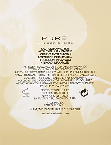 Pure By Alfred Sung For Women. Eau De Parfum Spray 3.4 Ounces