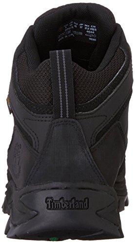 Timberland Men's Anti-Fatigue Hiking Waterproof Leather Mt. Maddsen Sneaker, Black, 11