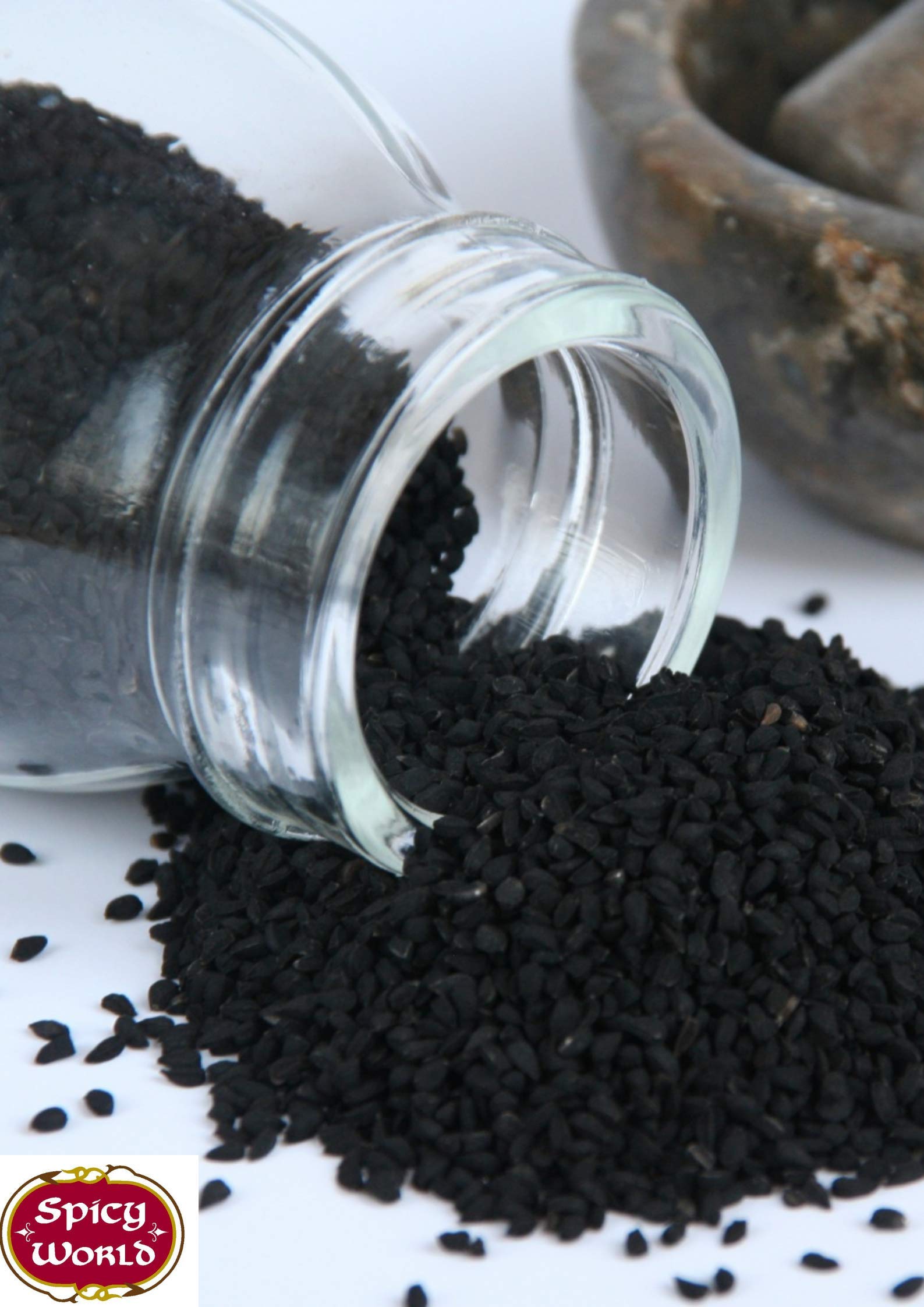 Spicy World Kalaunji (Onion Seeds/Nigella Sativa/Black Seeds) 7-Ounce Bag