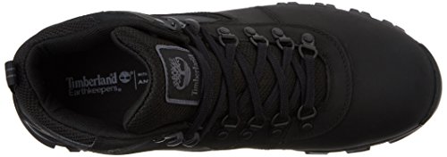 Timberland Men's Anti-Fatigue Hiking Waterproof Leather Mt. Maddsen Sneaker, Black, 11