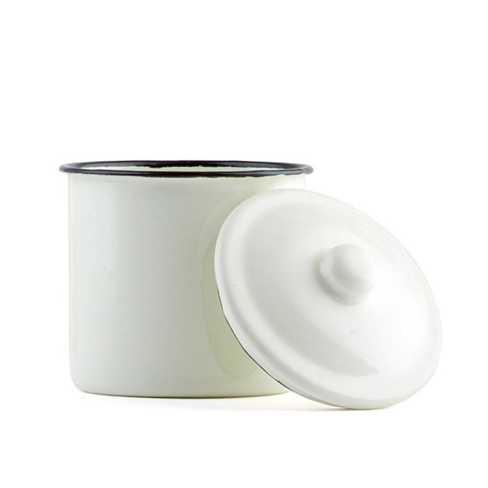 French Provençal Mini Decorative Canister with Lid