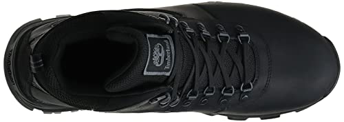 Timberland Men's Anti-Fatigue Hiking Waterproof Leather Mt. Maddsen Sneaker, Black, 11