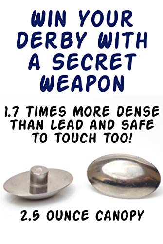 To the Least of These Tungsten Canopy Weight, 2.5 oz., Easily Add Weight and Maintain Your Center of Gravity, Tungsten Weights