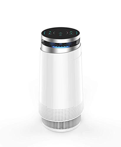 Cool-Living True HEPA 4-Stage Air Purifier with Nightlight Mode and Two Filters, CL-6070A (White)