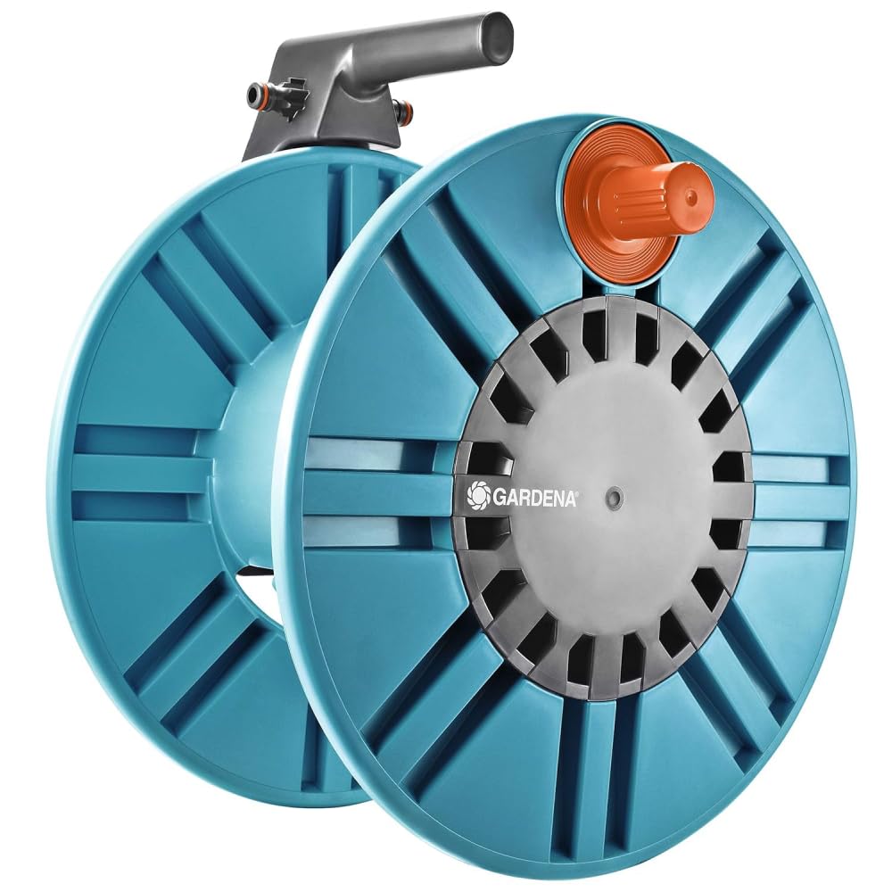 Gardena 2650 164-Foot Wall Mount Removable Garden Hose Reel With Hose Guide