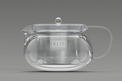 Teabloom Kyoto 2-in-1 Tea Kettle and Tea Maker β Glass Teapot with Removable Loose Tea Infuser β Tea Connoisseur's Choice