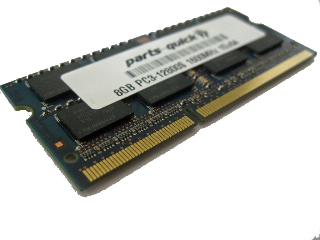 parts-quick 8GB Memory for Samsung Series 9 Ultrabook NP900X4D PC3-12800S 1600MHz DDR3 SODIMM Compatible RAM Brand