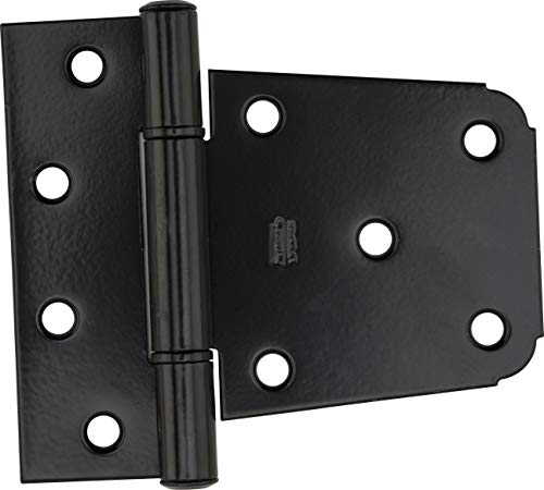 National Hardware N223-867, Black Gate Hinge, 3-1/2"