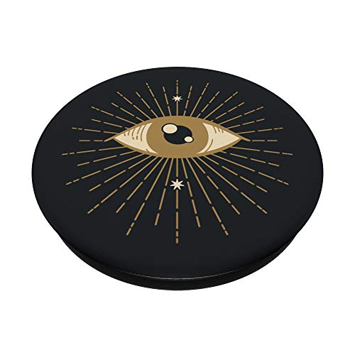 All Seeing Eye Black PopSockets Swappable PopGrip