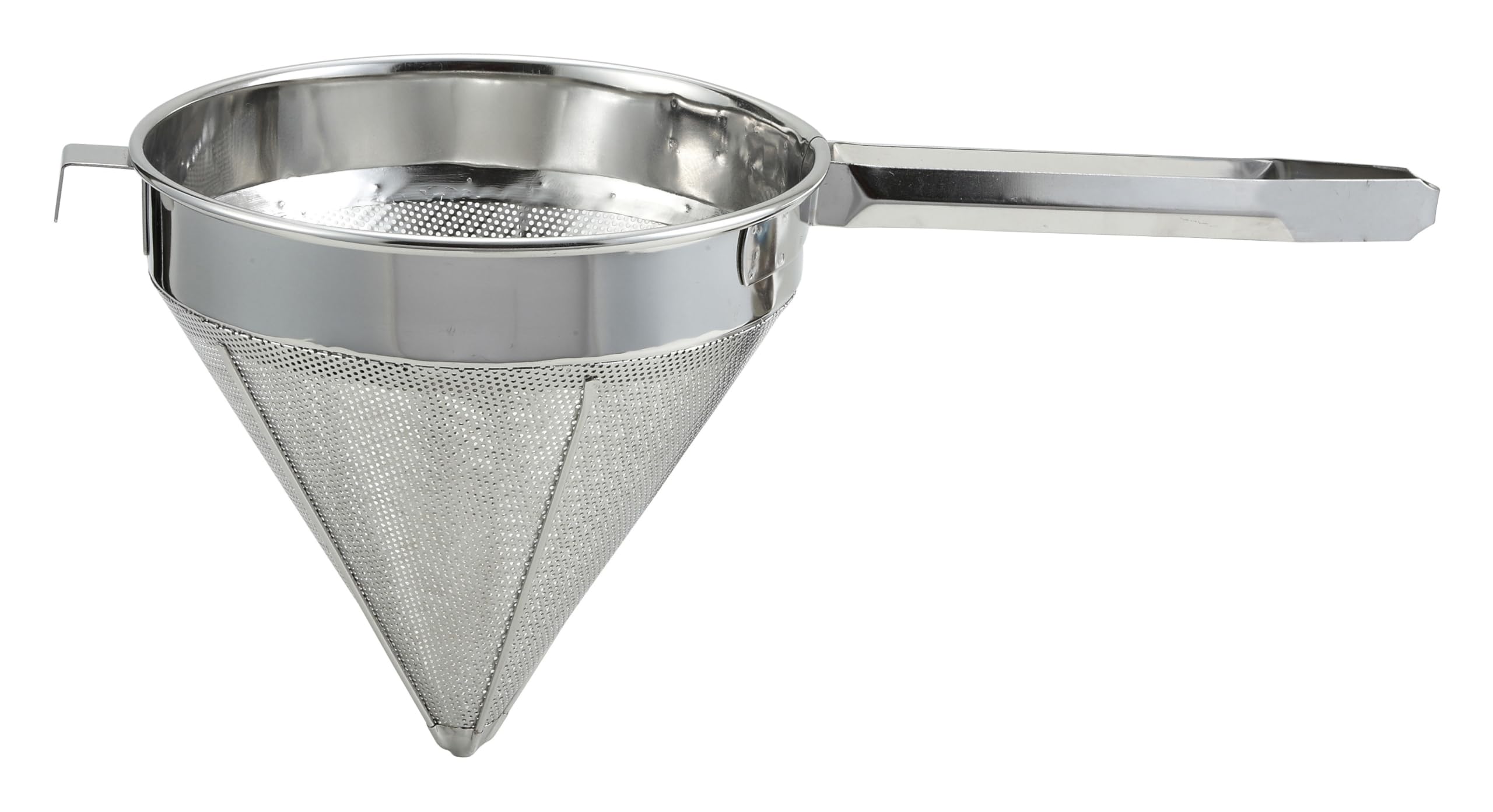 Winco China Cap Strainer, 10-Inch Diameter, Fine Mesh, Medium, Stainless Steel