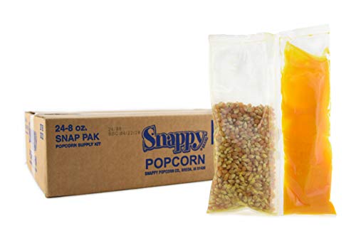 Snappy Popcorn Snap Pack Poppers, 12 Pound
