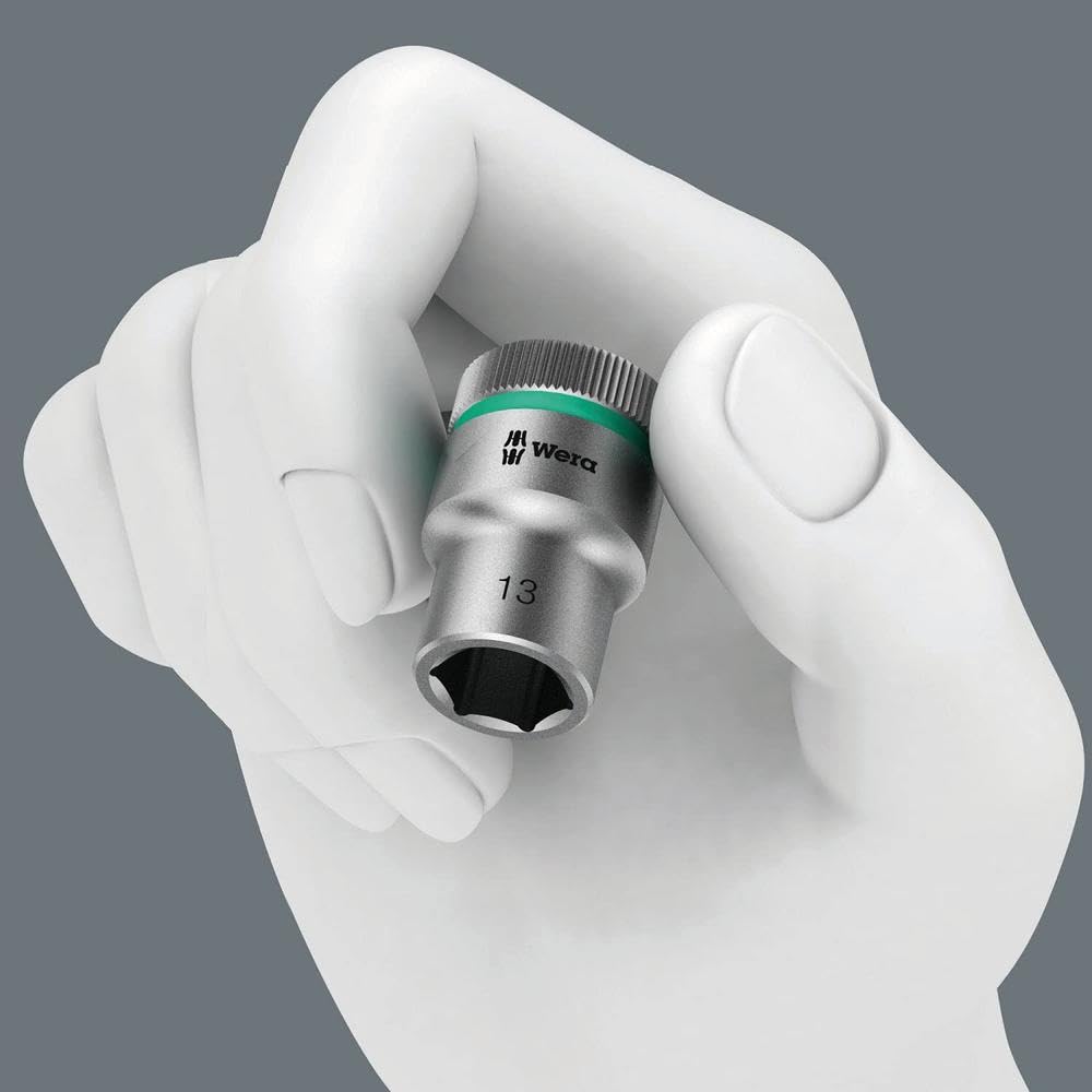 Wera - 5003629001 Zyklop 8790 HMC 1/2" Socket, Hex head 15/16" x Length 37mm
