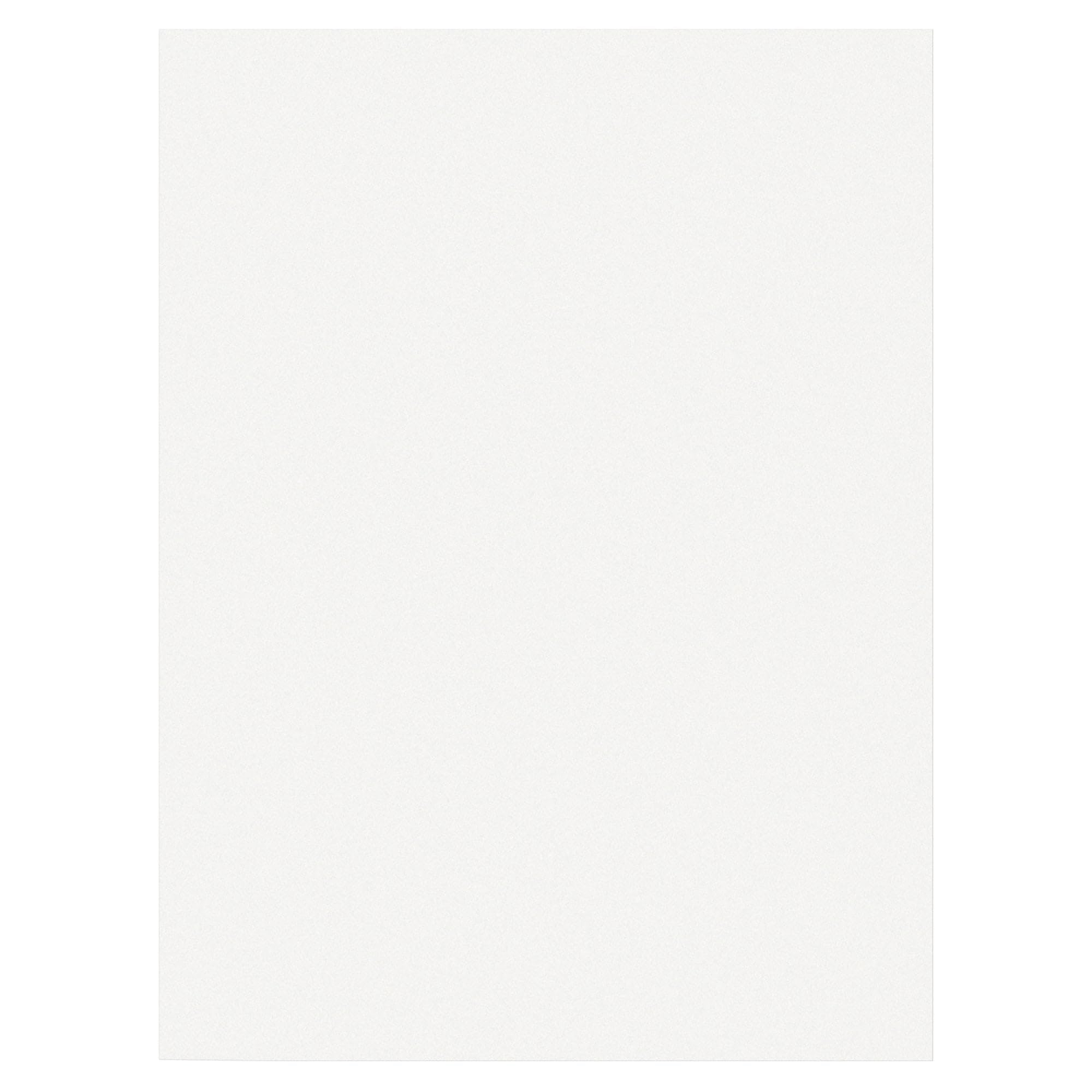 SunWorks® Construction Paper, 12" x 18", White, Pack Of 50