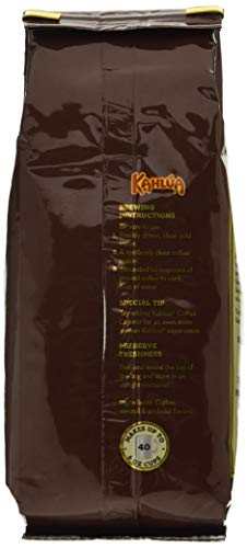 White Coffee Kahlua French Vanilla Gourmet Ground Coffee, 12-Ounce Bags (Pack of 2)