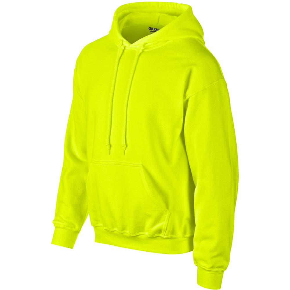 Heavy Blend 8 oz. 50/50 Hood (G185) Safety Green, XL