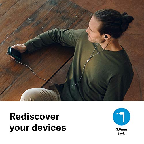 Sennheiser IE 300 in-Ear Audiophile Headphones - Sound Isolating with XWB Transducers for Balanced Sound, Detachable Cable with Flexible Ear Hooks, 2-Year Warranty (Black)