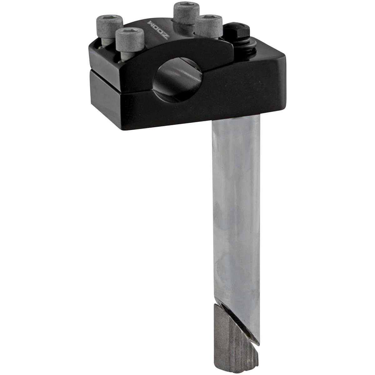 Zoom BMX 4 Bolt Alloy Stem for 22.2mm (Black)