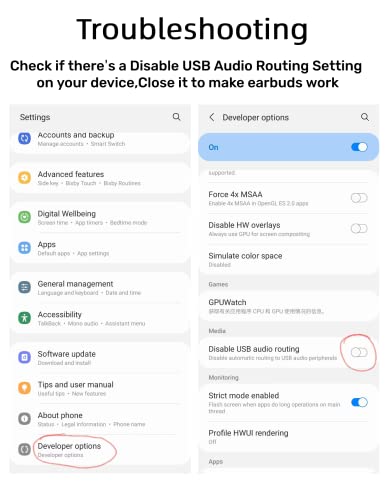 TITACUTE USB C Headphone Adapter for Samsung S21 S20 FE S22 Galaxy Z Flip 3 Fold 2 USB C to 3.5mm Dongle Audio Adapter Stereo Type C Aux Cable for iPad Mini 6th OnePlus 9 Pro 8T 8 Note 20 Pixel 6 Grey