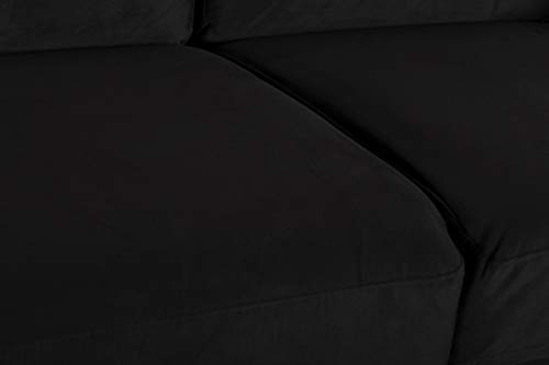 New Classic Furniture Alani Sofa, Black