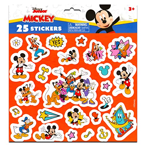 Disney Mickey Mouse Water Bottle Lunch Box Bundle ~ Mickey Mouse School Supplies With Stickers (Mickey Mouse Lunch Bag Set)