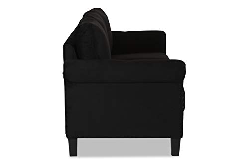 New Classic Furniture Alani Sofa, Black