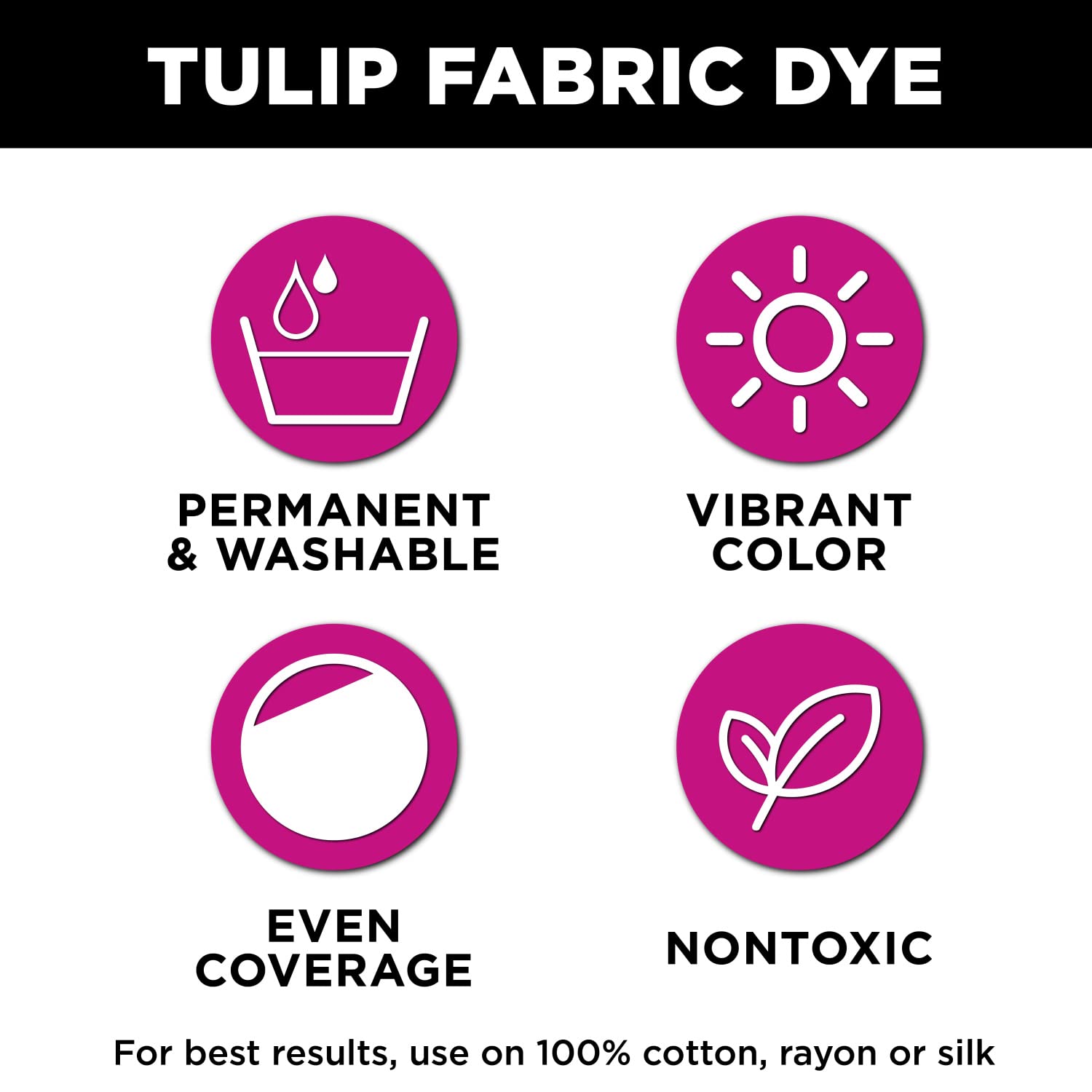 Tulip Permanent Fabric Dye Powder, Orange