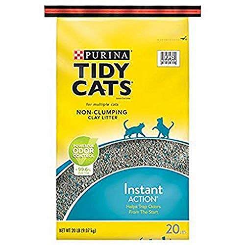 Purina Tidy Cats Non Clumping Cat Litter, 24/7 Performance Multi Cat Litter - 20 lb. Bag