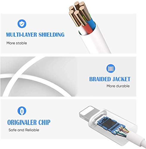 [Apple MFi Certified] 2 Pack for iPhone Headphone Jack Adapter Lightning to 3.5mm Headphone Aux Audio Adapter for iPhone Dongle Cable Compatible with iPhone 14 13 12 11 Xs MAX XR X 8 7 iPad iPod