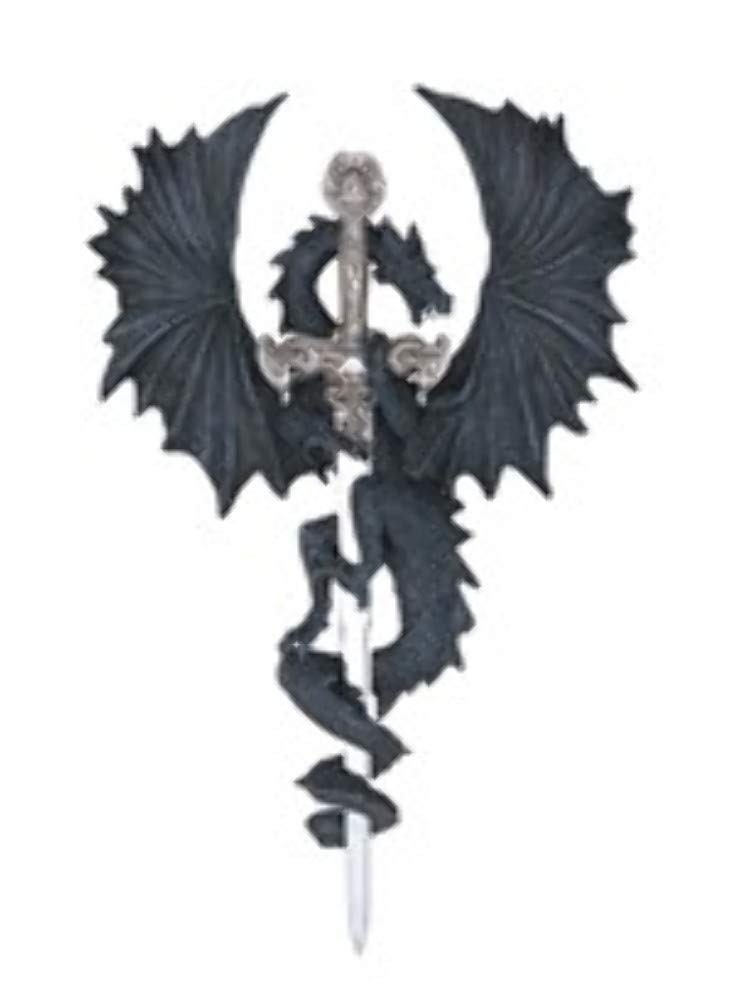George S. Chen Imports SS-G-71221 Dragon Collection with Sword Collectible Fantasy Decoration Figurine