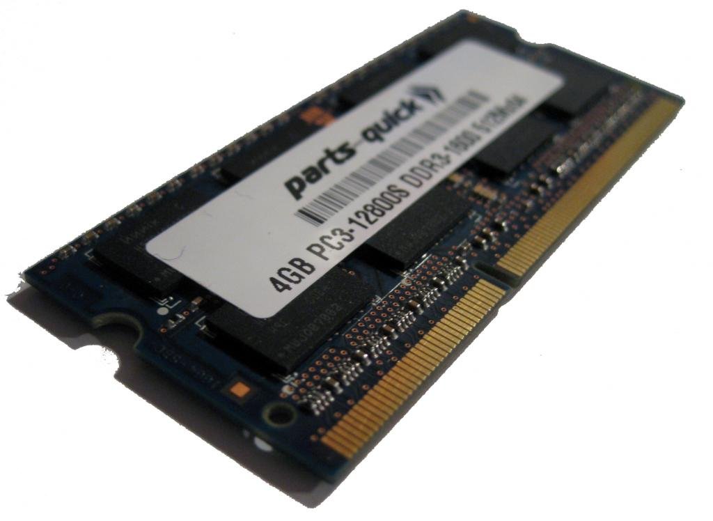 parts-quick 4GB DDR3 Laptop Memory Upgrade for Samsung Series 9 Notebook NP900ZX4C PC3-12800S 204 pin 1600MHz SODIMM RAM Brand