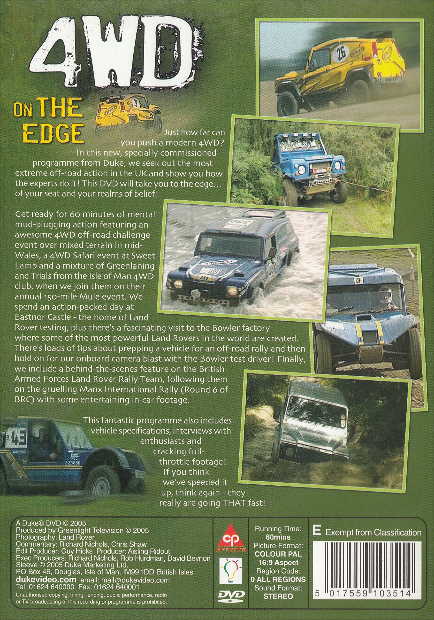 4wd: On The Edge [DVD]
