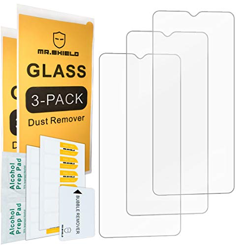 Mr.Shield [3-Pack] Designed For Samsung Galaxy A12 [Tempered Glass] [Japan Glass with 9H Hardness] Screen Protector with Lifetime Replacement