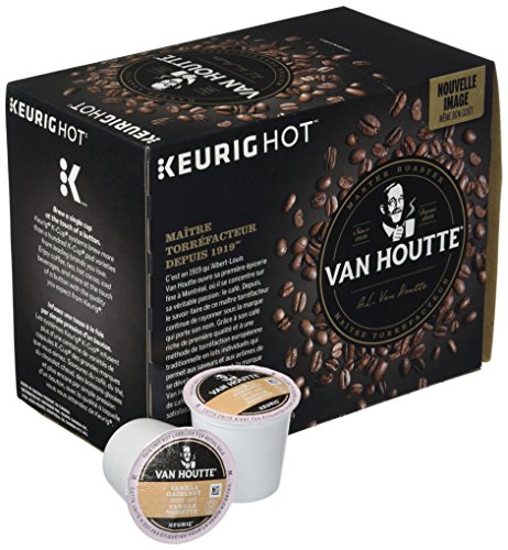 Van Houtte Vanilla Hazelnut Flavored Coffee K Cup For Keurig K-Cup Brewers, 48 Count (Pack of 1)