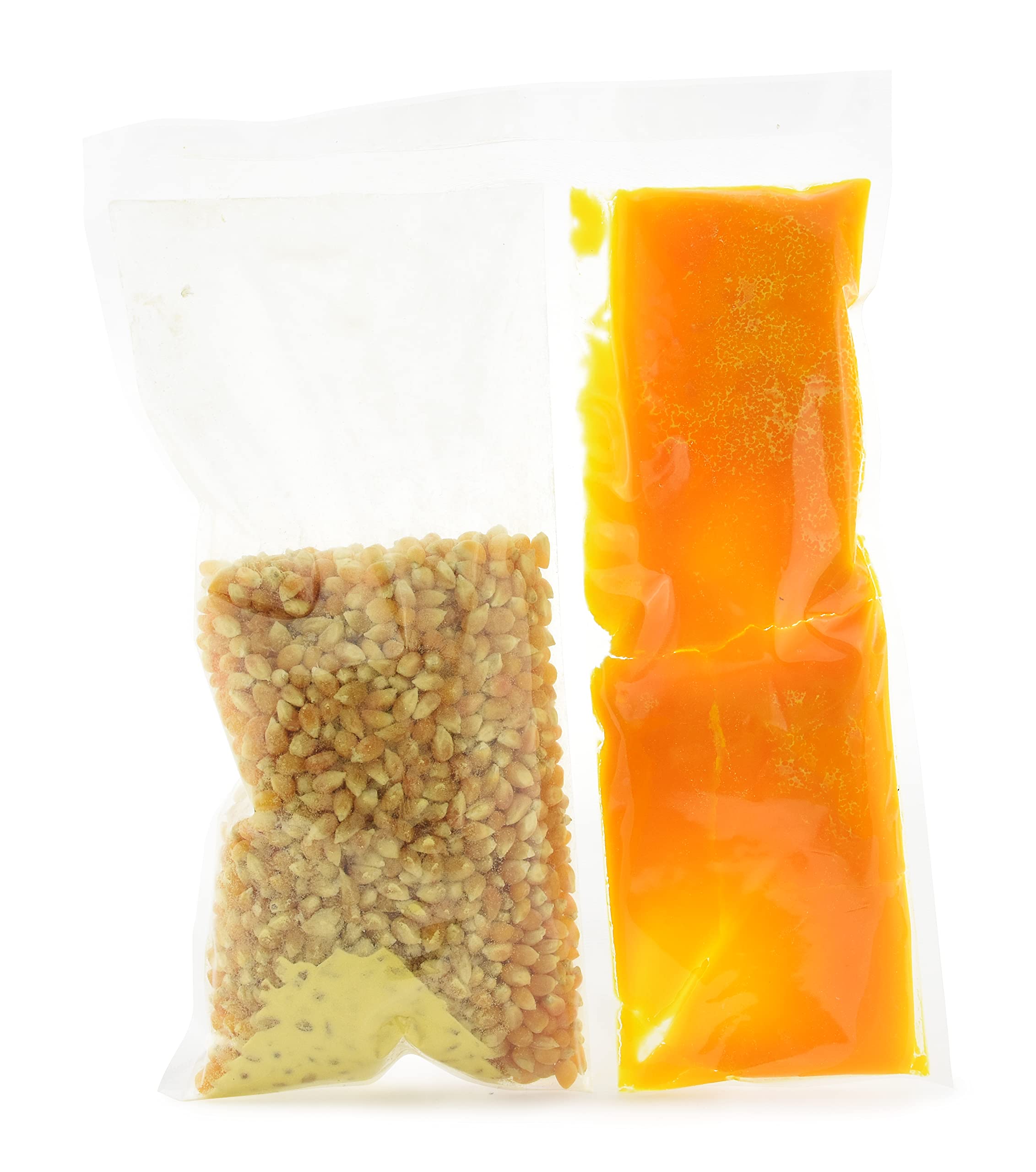 Snappy Snap-Paks, All in One Popcorn Kit, Yellow Popcorn Portion Packets for Popcorn Machine (12 oz.) with Movie Theater Popcorn Kernels, Salt, and Coconut Oil, 24 Case Count