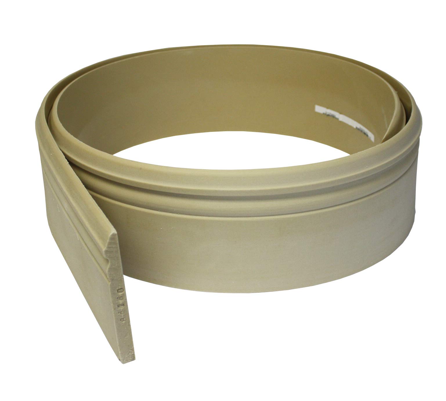 Flexible Moulding - Flexible Base Moulding - B5180 - 1/2" X 5-1/4" - 12' Length - Flexible Trim