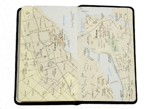 Graphic Image 5 Inch Leather Bound Pocket Address Book, Genuine Calfskin Leather, 750 Entries, British Tan