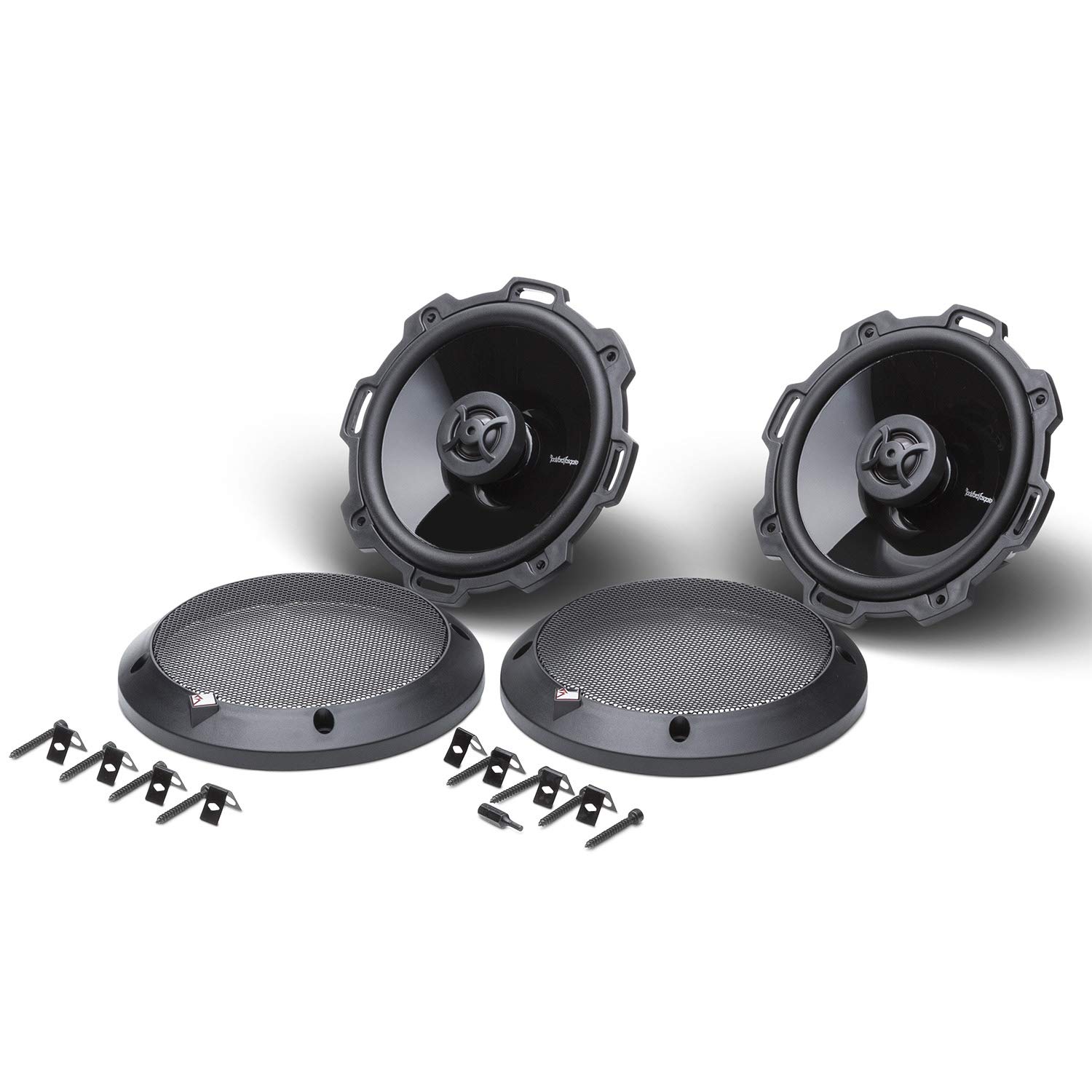 Rockford Fosgate P152 Punch 5.25" 2-Way Coaxial Full Range Speakers - Black (Pair)