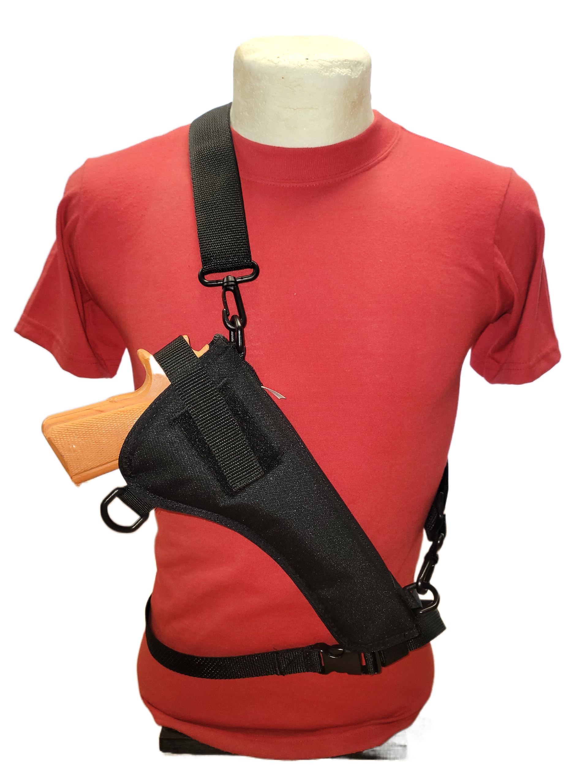 Bandolier Style Unscoped 5 1/2" - 6 1/2" Holster Black